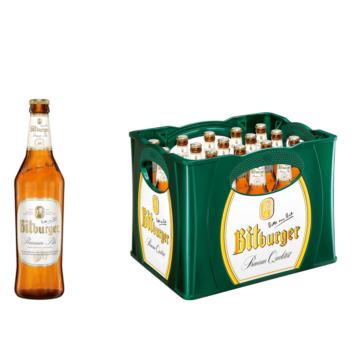 Bitburger Pils 20 x 0,5l | Banach Getränkeshop