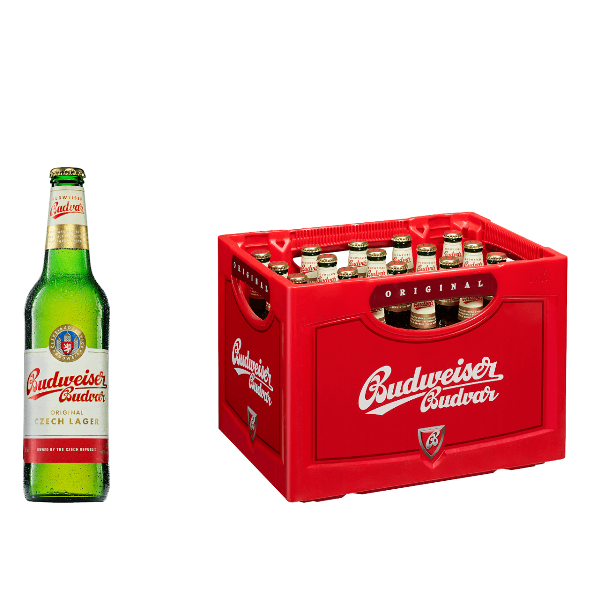Budweiser Budvar 20 x 0,5l | Banach Getränkeshop