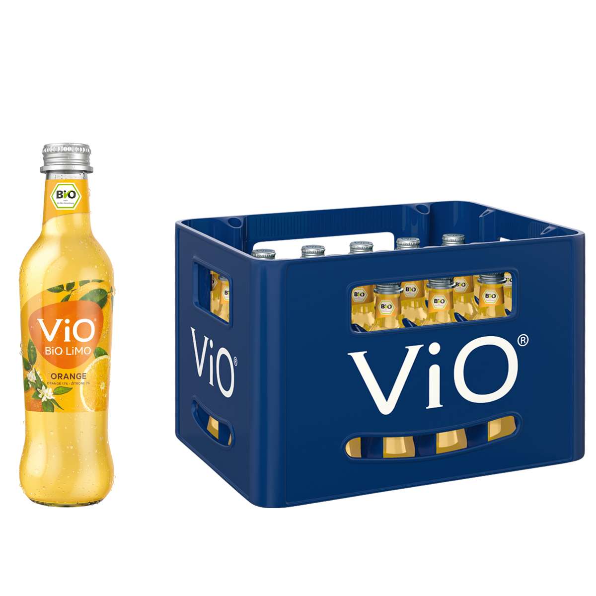 ViO Bio Limo Orange 24 x 0,3l | Banach Getränkeshop