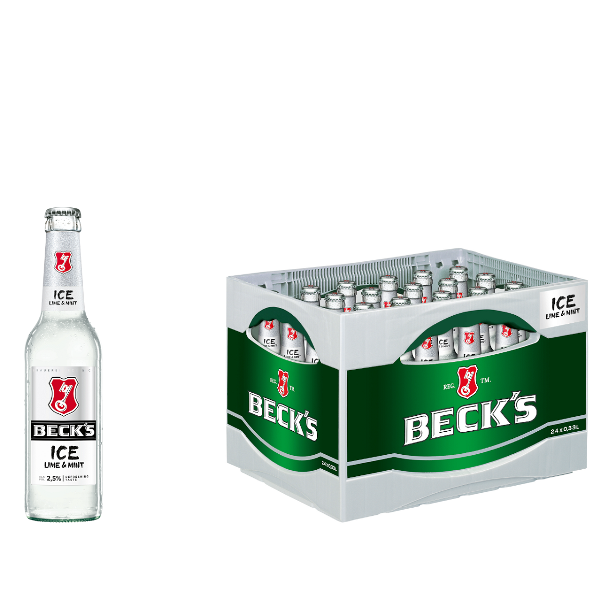 Becks ICE 24 x 0,33l | Banach Getränkeshop