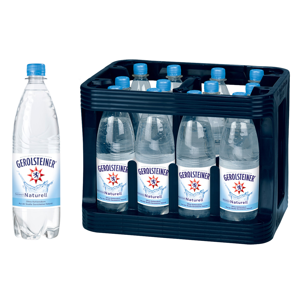 Gerolsteiner Naturell 12 x 1,0l | Banach Getränkeshop