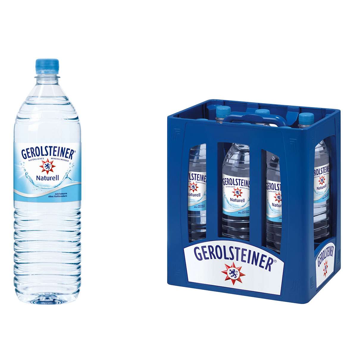 Gerolsteiner Naturell 6 x 1,5l | Banach Getränkeshop